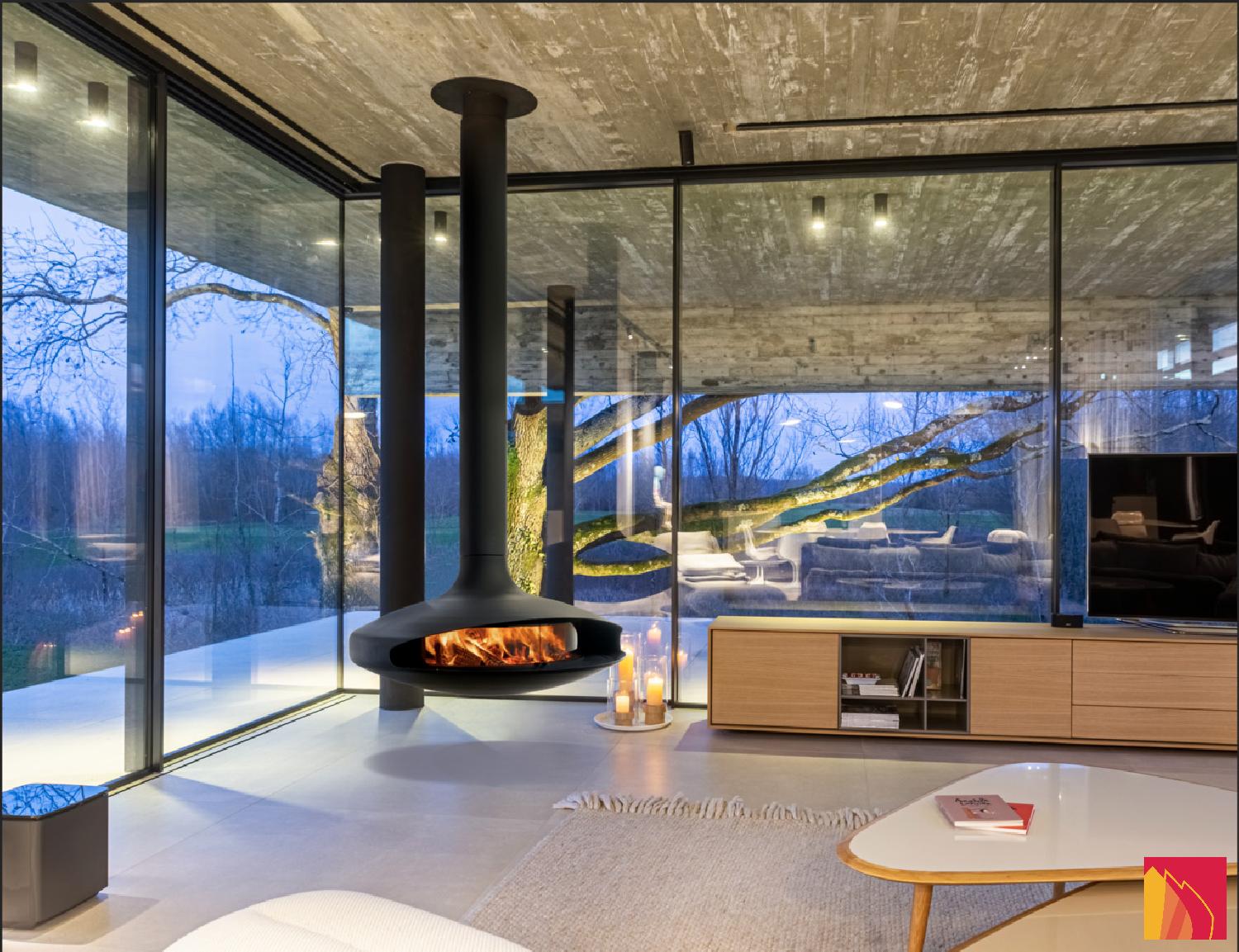 Focus GYROFOCUS geglazuurd - Focus Hout Open Haard