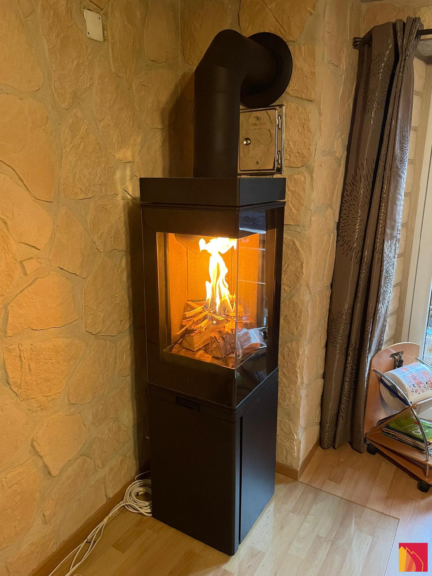 Scan 80-2 - Stalen of gietijzeren houtkachel